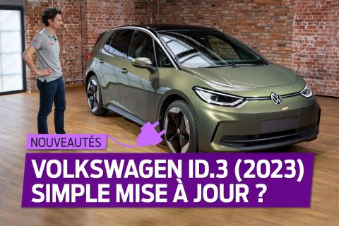 Volkswagen ID.3 (2023). A bord de la compacte électrique restylée
