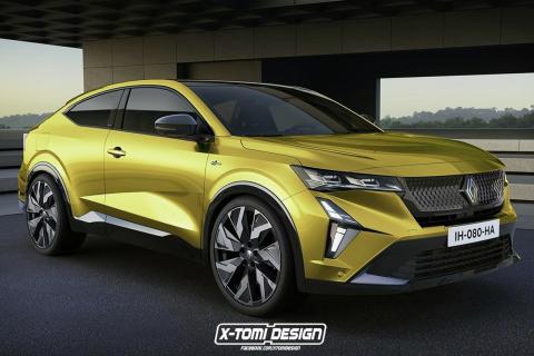 Renault Rafale. La version SUV-coupé 3 portes imaginée