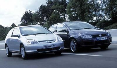 Honda Civic 1.7 CTDi ES 3 p.- Fiat Stilo 1.9 JTD Dynamic 3 p. : la ...
