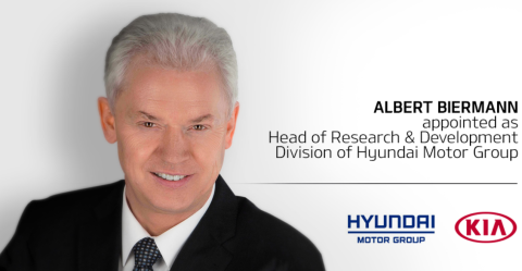 Albert Biermann nommé responsable de la R&D du groupe Hyundai