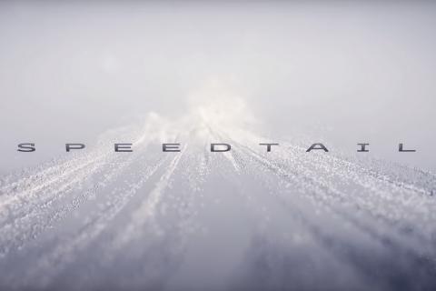 La nouvelle supercar de McLaren s'appellera Speedtail