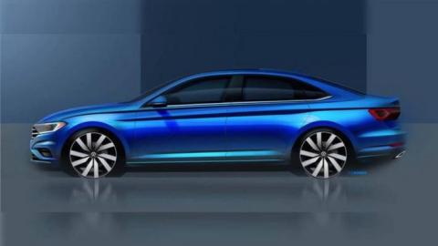 Volkswagen Jetta 7 (2018) : première photo avant le salon de Detroit