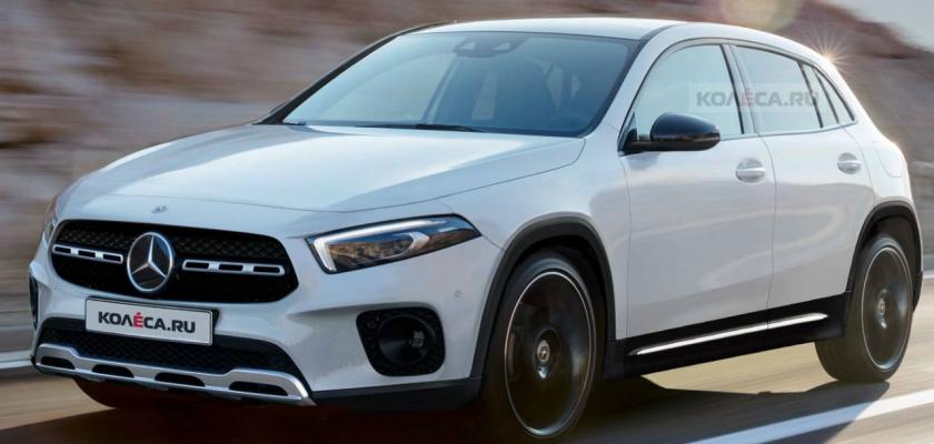 Mercedes GLA 2 (2020) : les premières photos camouflées du nouveau GLA