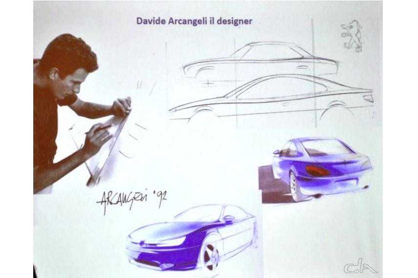 Photo 4 - Peugeot 406 Coupé designer Davide Arcangeli - Peugeot 406 ...