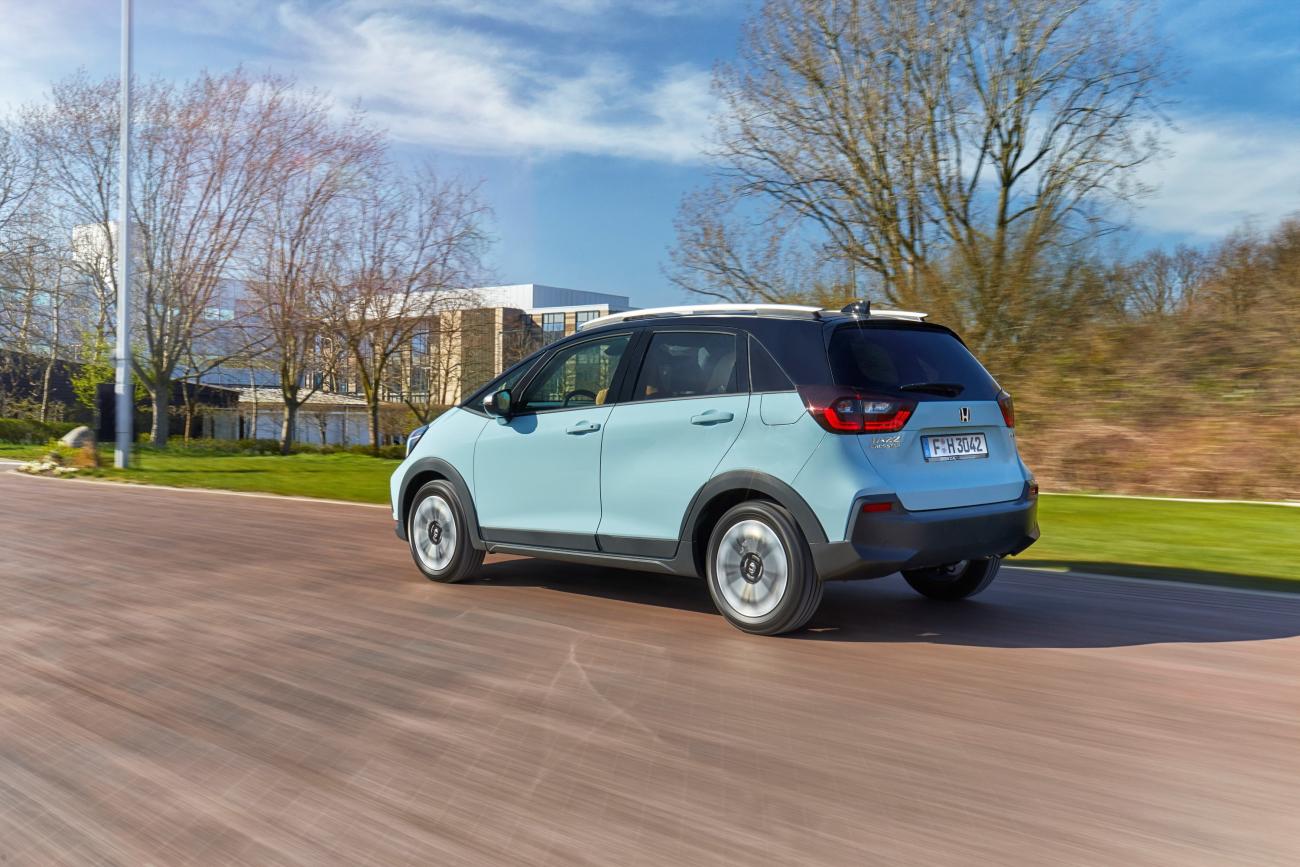 Photo 4 - Honda Jazz Crosstar bleu - Honda Jazz (2022). Prix en hausse ...