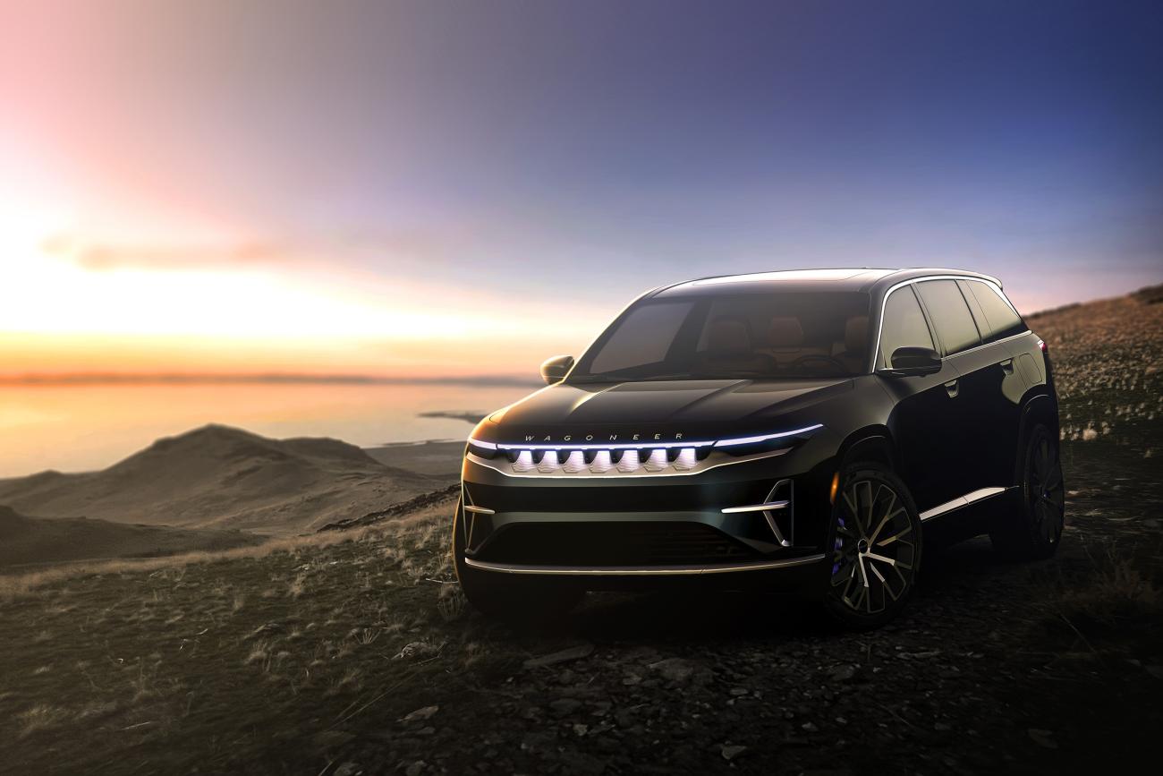Photo 8 - Jeep Wagoneer S coucher de Soleil - Jeep. Trois électriques d’ici à 2025 avec les ...