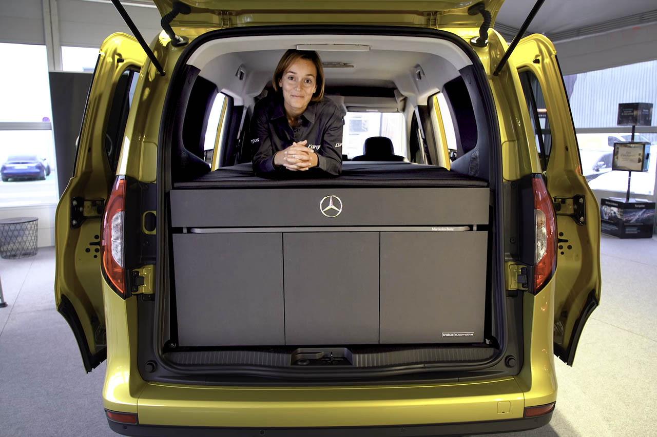 Diaporama et photos - À bord du Mercedes Classe T avec son module de camping Marco Polo | L'Argus