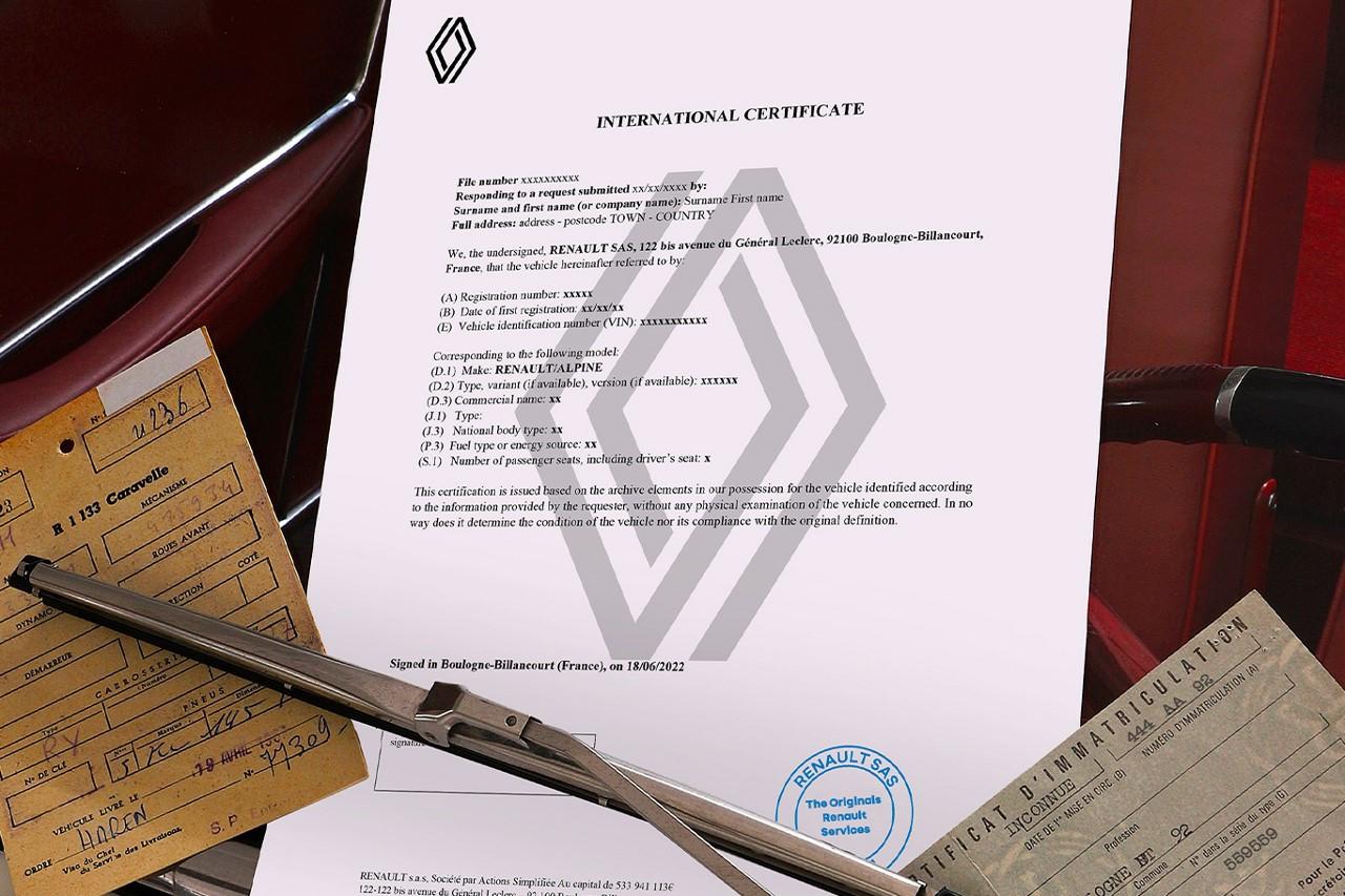 Photo 4 - Renault attestation internationale - Renault facilite l ...