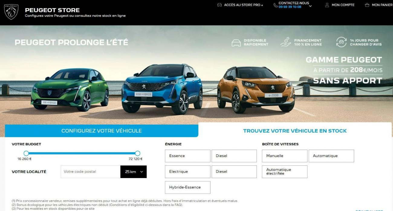 Voitures neuves. Les stocks dans les réseaux à fin septembre 2022