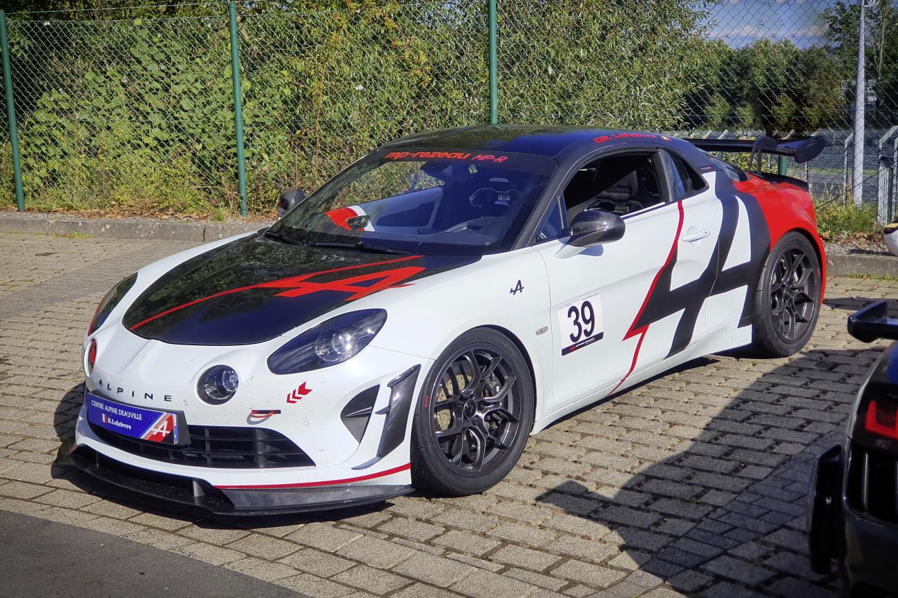 Photo 4 - Alpine A110 MP Rezeau homologue - On a conduit l’Alpine A110 ...