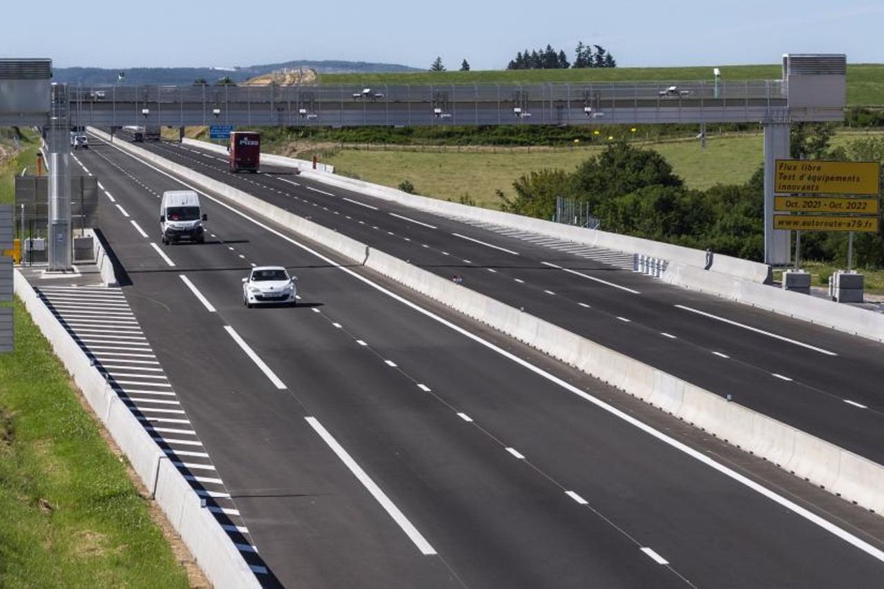 Un premier péage sans barrière actif en France