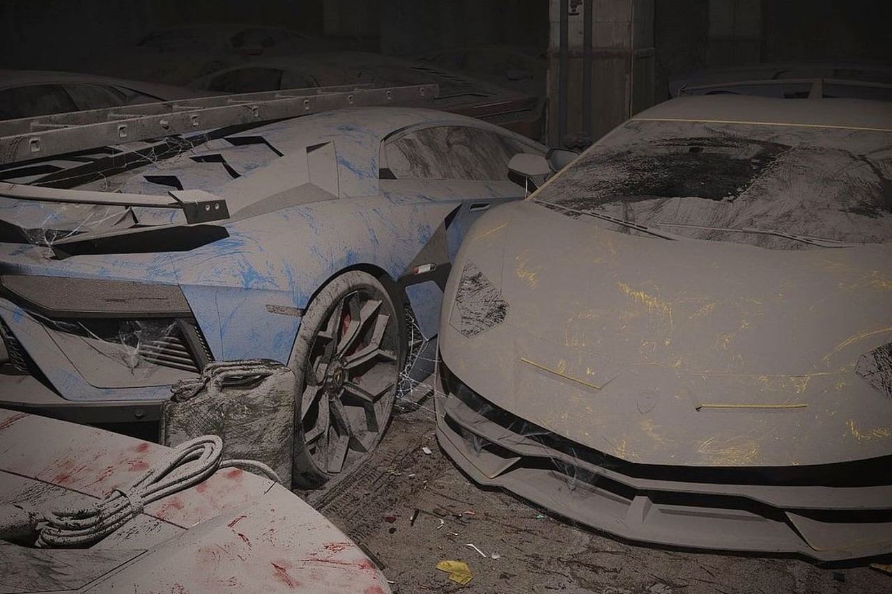 Vidéo : Bugatti Bolide et Lamborghini Countach en visite à Paris