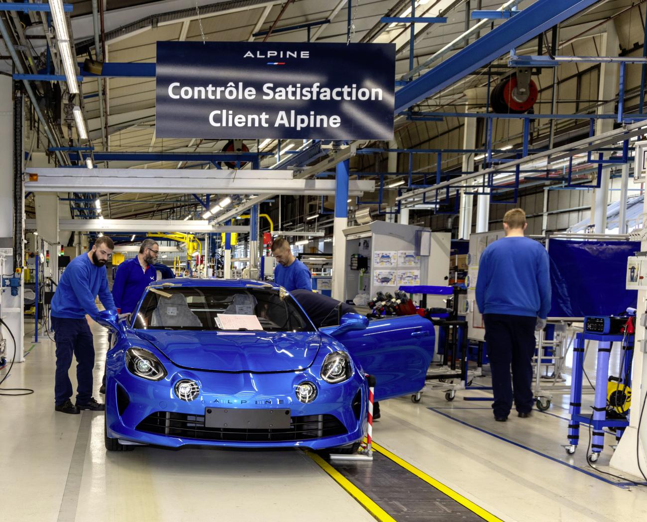 Dans les coulisses de l’usine Alpine de Dieppe