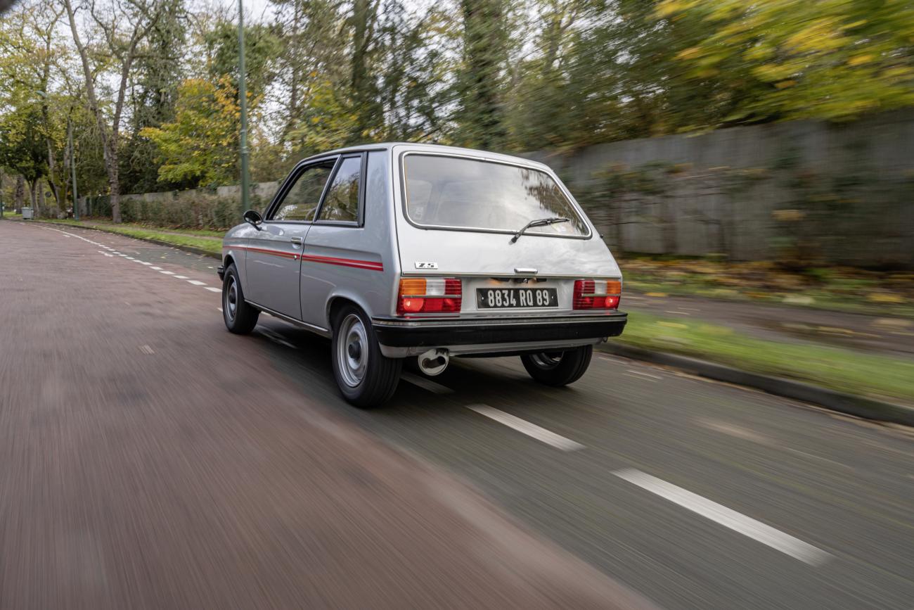 La Peugeot 104 ZS avec 800 km au compteur n'a pas été vendue