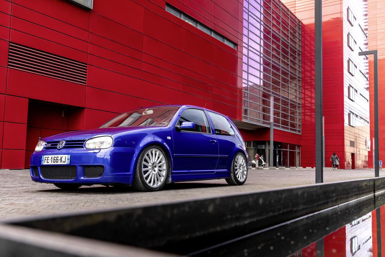 Photo 3 - Devenue très rare sur nos routes, même en Allemagne, la Golf ...