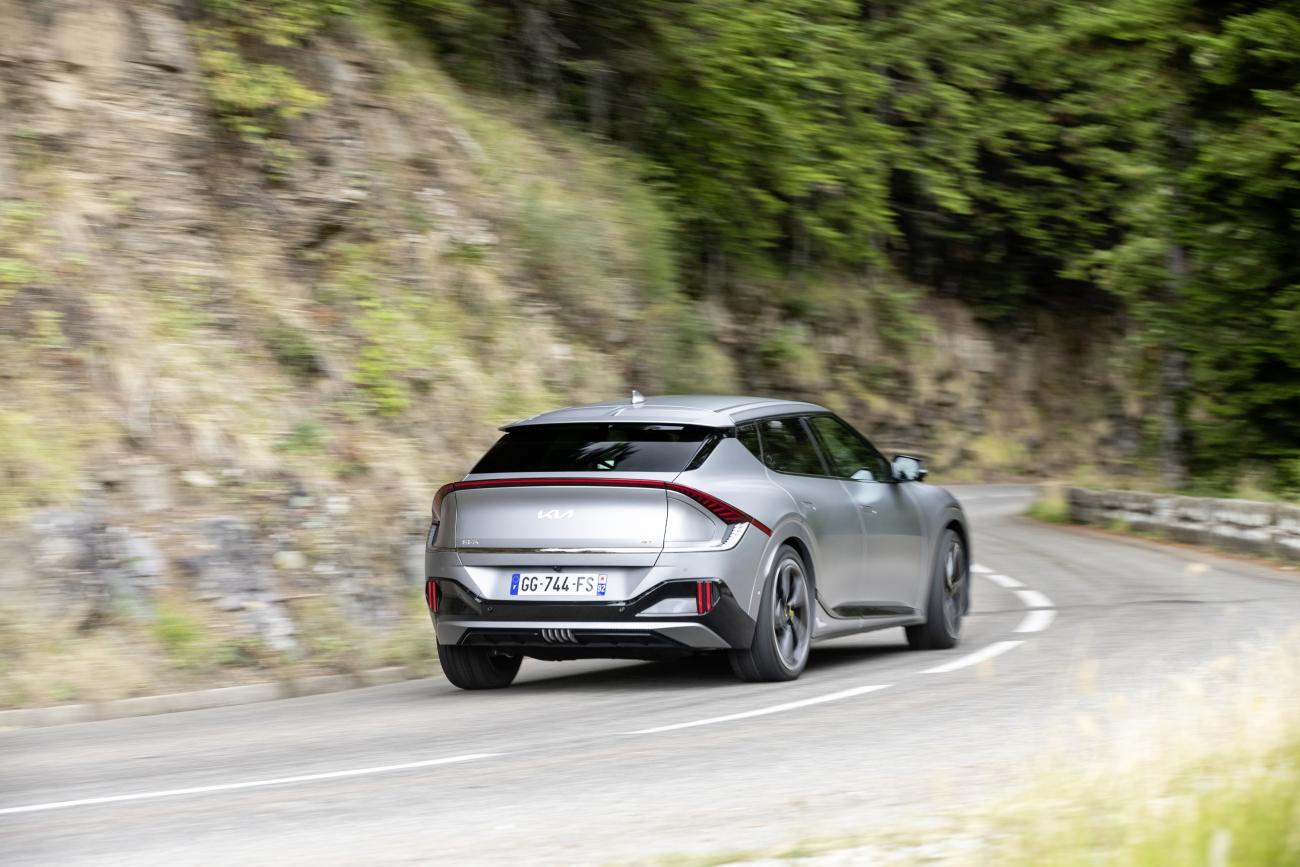 Photo 11 - Mode Drift Kia EV6 electrique - Essai Kia EV6 GT : une ...