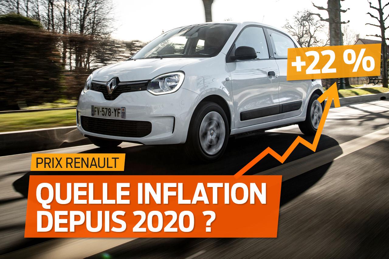 Renault. Quelle évolution des prix depuis 2020