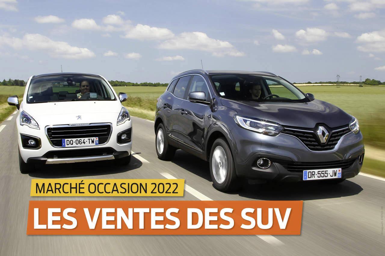 Ventes occasion 2022. Le Top 30 des SUV les plus vendus en France