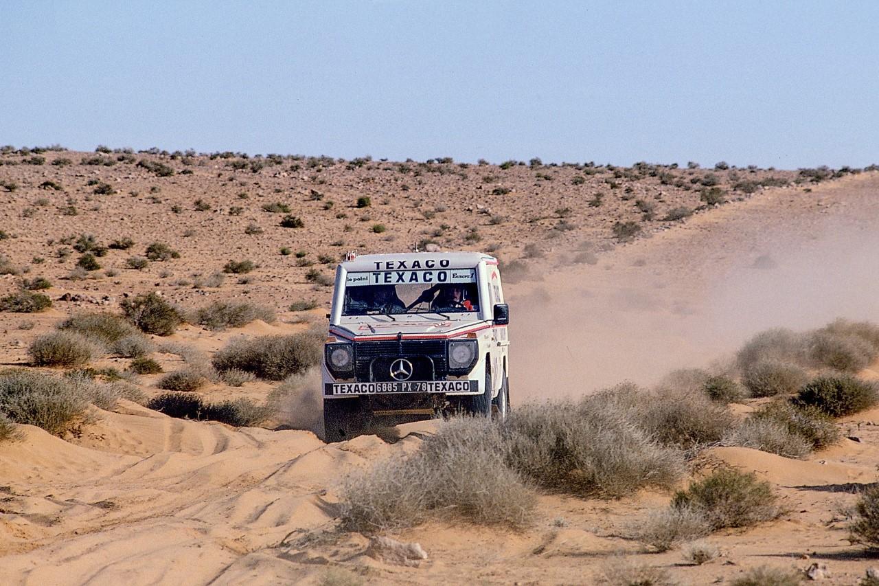 Il y a 40 ans, Mercedes remportait le Paris-Dakar avec le duo Ickx-Brasseur