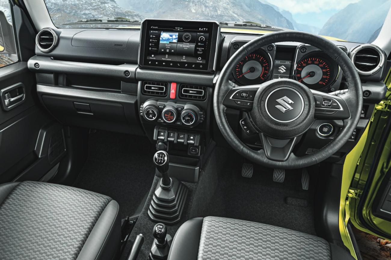 Photo 3 - La présentation intérieure du Jimny demeure inchangée ...