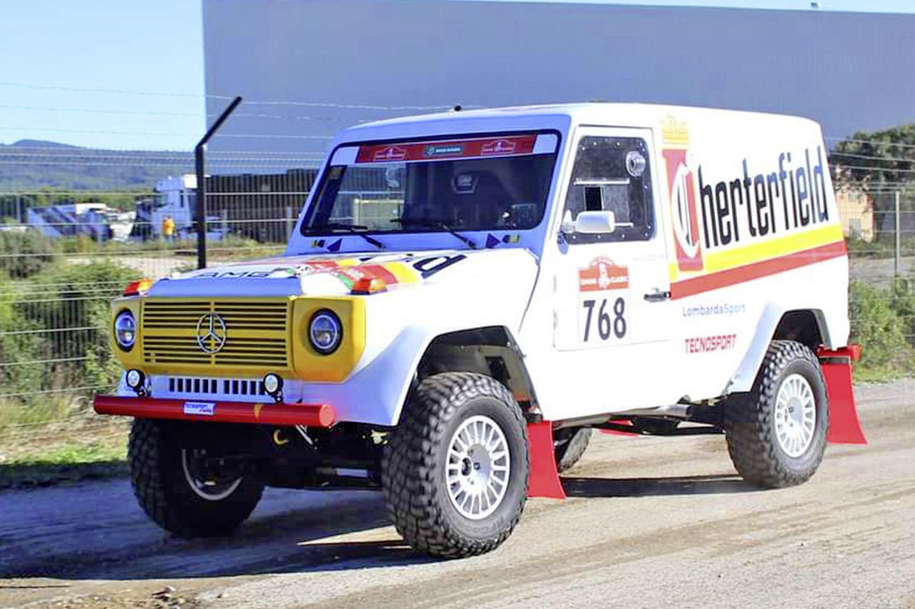 Photo 18 - Ce Mercedes 280 GE a déjà remporté le Rallye Dakar en 1983 ...