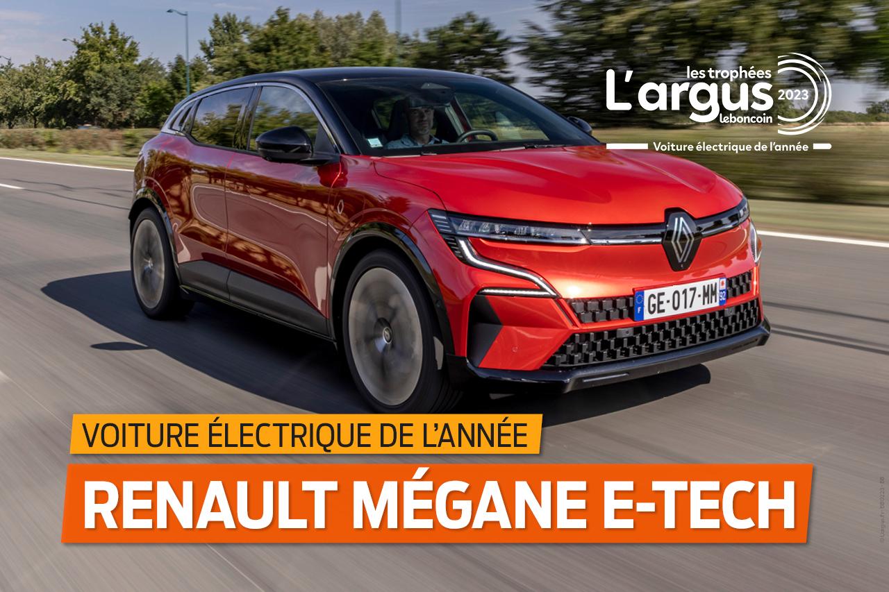 La Renault Mégane E-Tech sacrée Véhicule électrique de l’année aux ...