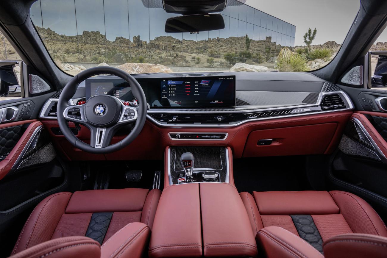 Photo 10 - Une double dalle sans casquette fait son apparition. - BMW X5 M et X6 M (2023 ...