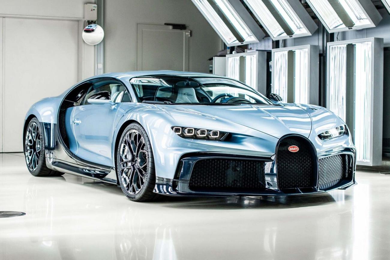 Bugatti Chiron Profilée (2022). L'ex-prototype unique vendu près de 10 millions