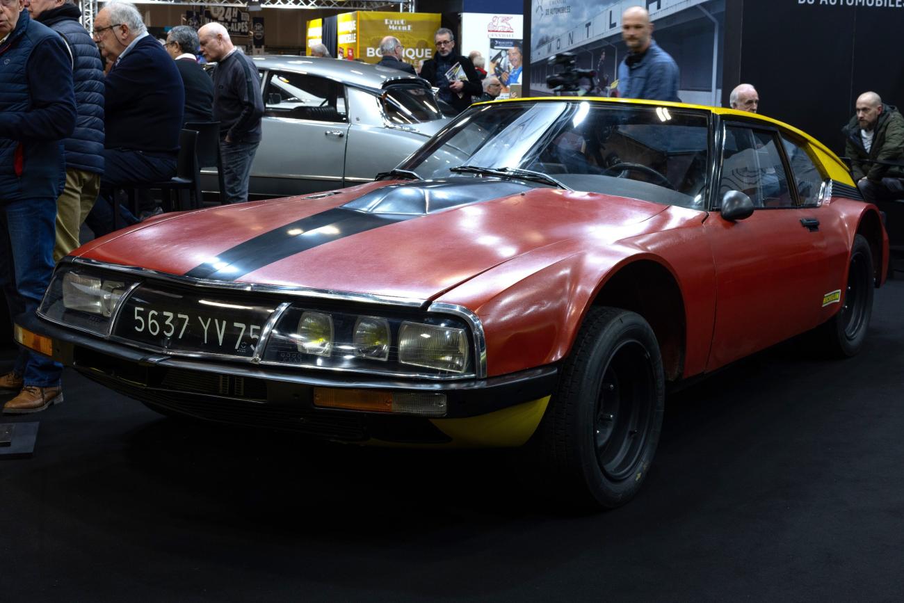 Photo 20 - Ce prototype de SM tire 300 ch de son V6. - Rétromobile 2023 ...