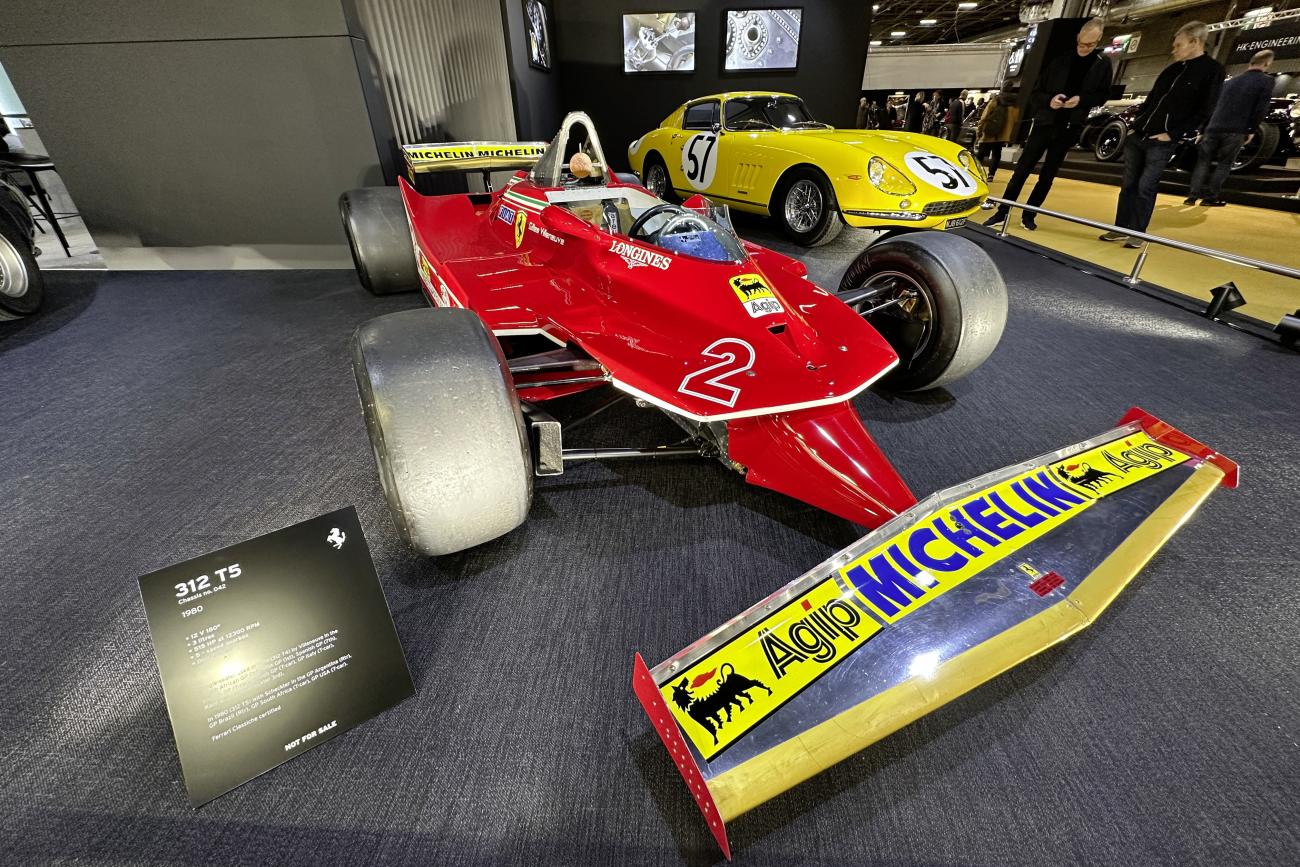 Photo 15 - Une Ferrari 312 T5 est exposée à Rétromobile. - Rétromobile ...