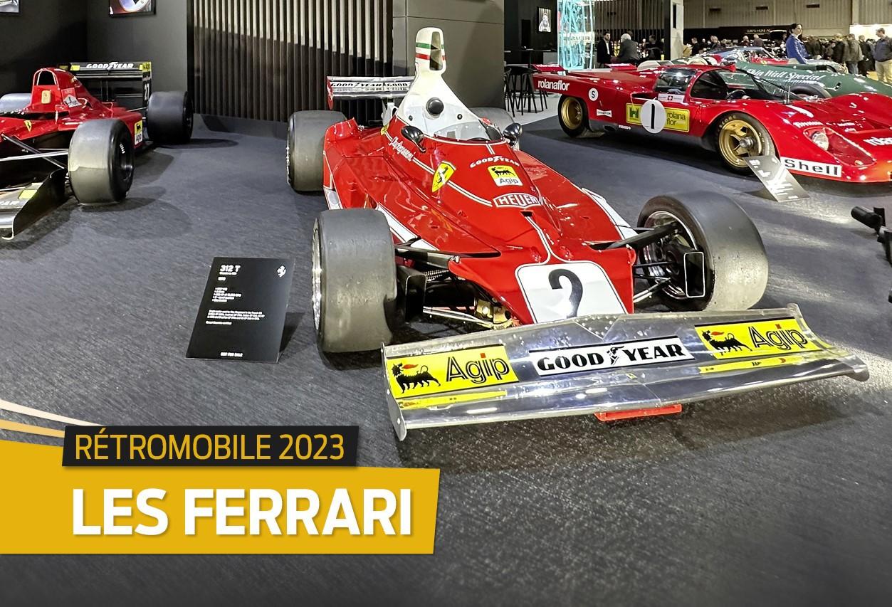 Rétromobile 2023. Les Ferrari légendaires du Salon