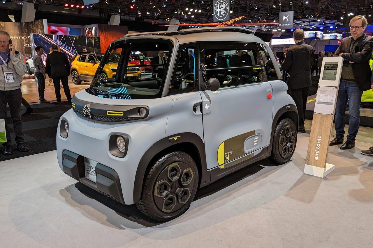 Photo 2 - Depuis son lancement en 2020, la Citroën Ami connaît un ...