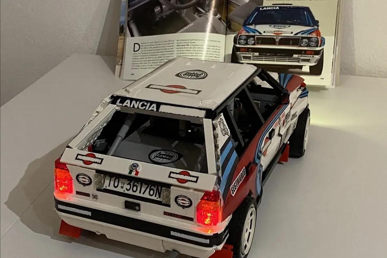 Cette sublime Lancia Delta en Lego que vous ne pourrez pas acheter
