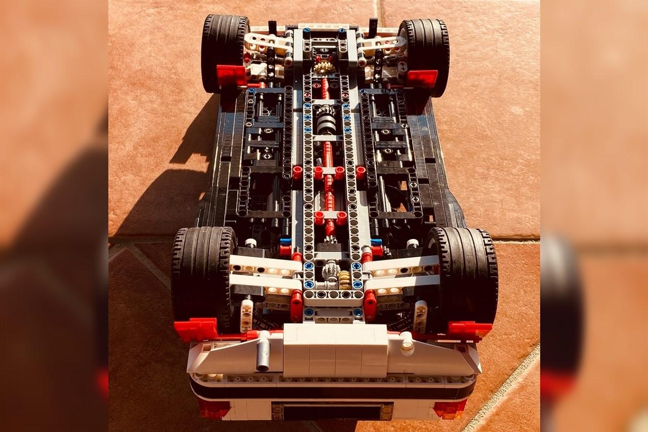 Cette sublime Lancia Delta en Lego que vous ne pourrez pas acheter