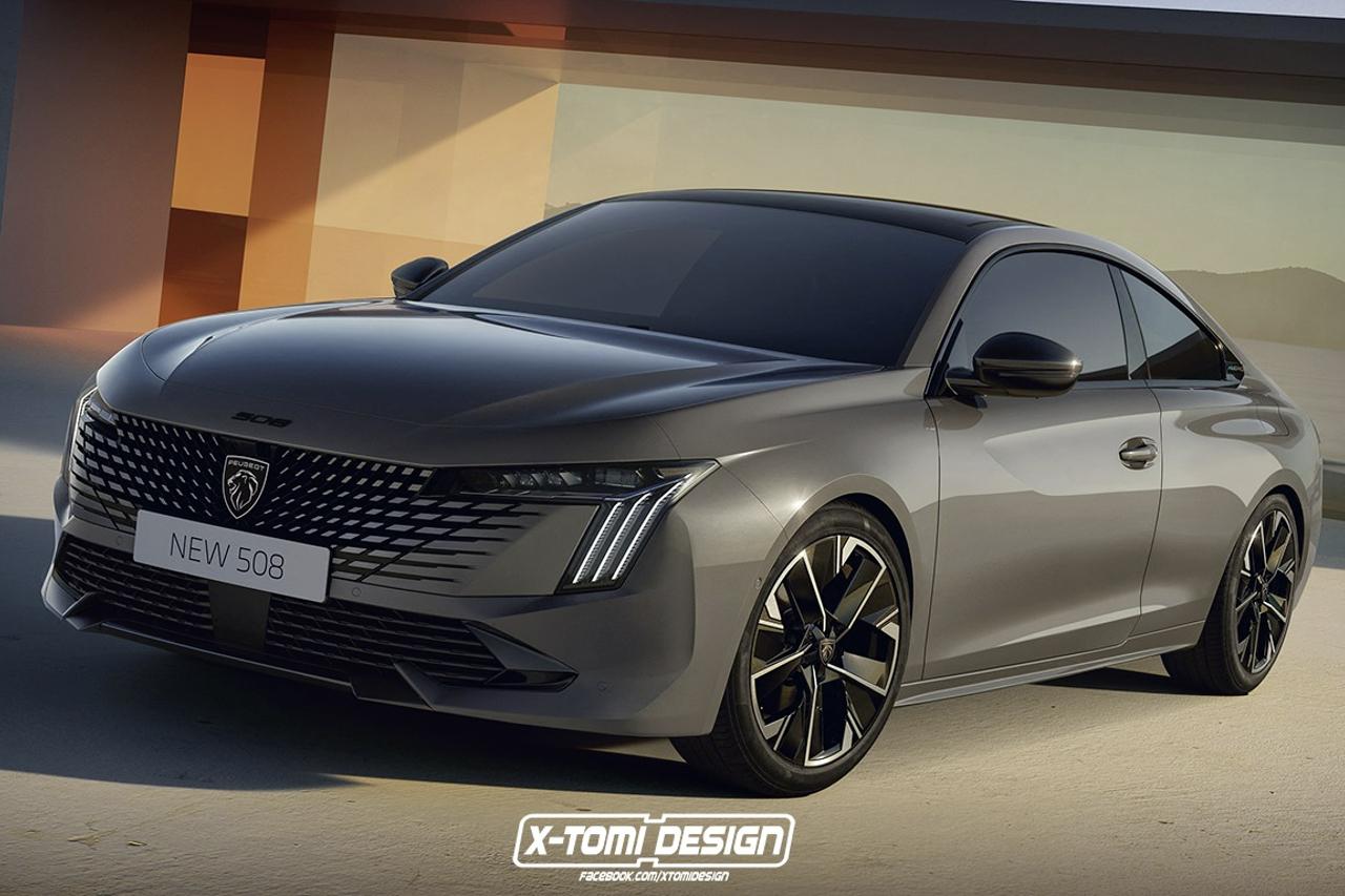 Peugeot 508 restylée. Pourquoi pas un coupé et un shooting brake