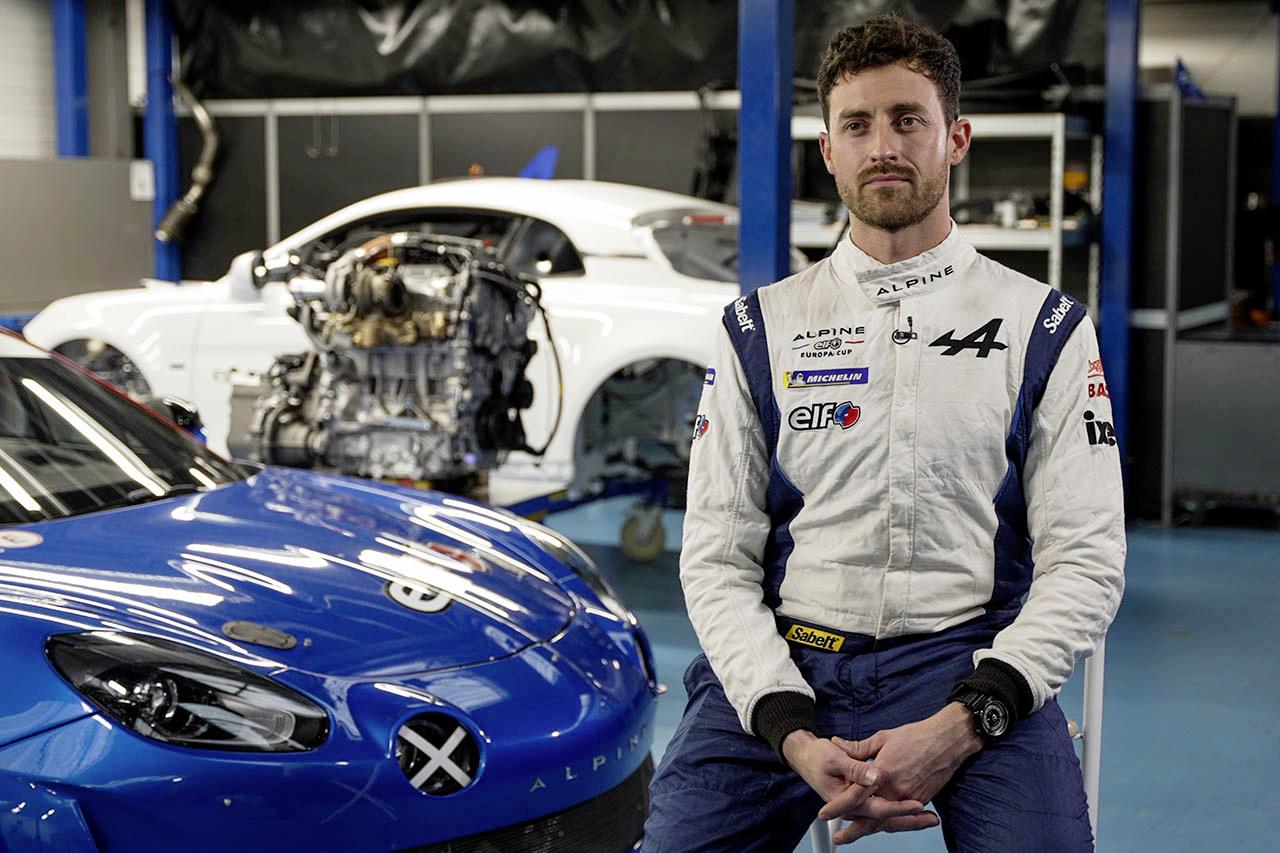 Photo 3 - Raphaël Astier, vainqueur de la Coupe FIA R-GT avec l'A110 ...