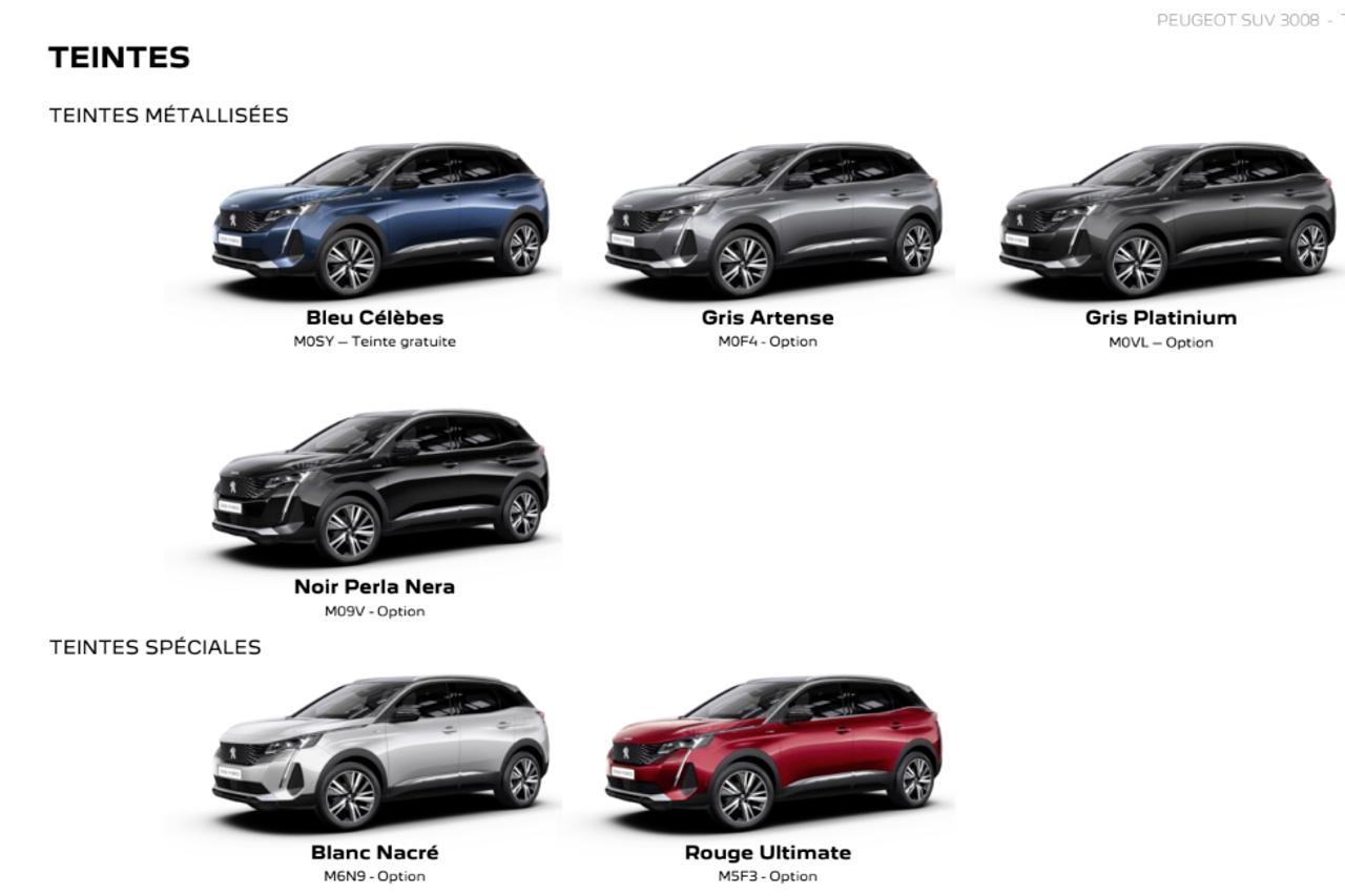 Peugeot 3008. Ouverture des commandes pour l’hybride rechargeable 180 ch