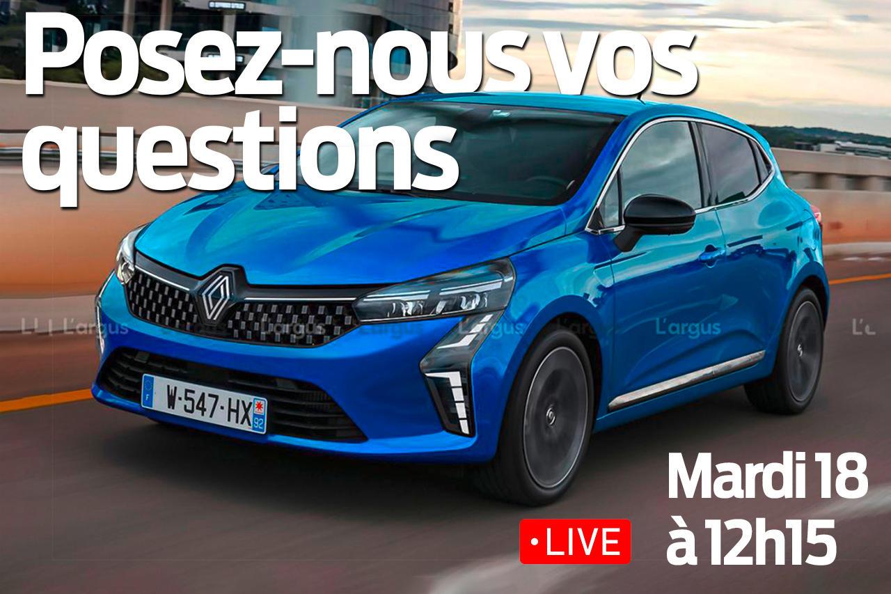 Diaporama et photos - Renault Clio 5 (2023). Découvrez la version restylée en direct ! | L'Argus