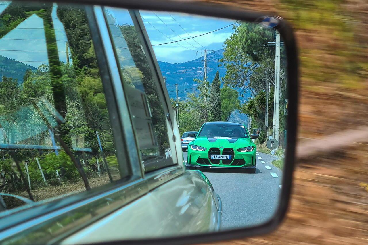 Photo 38 - BMW M3 vert - Les coulisses et insolites du Tour Auto 2023