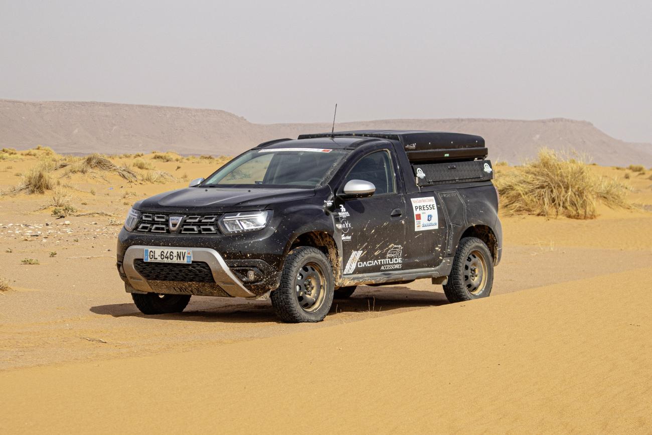On a testé notre Dacia Duster 4x4 pick-up sur le rallye Duster Maroc ...