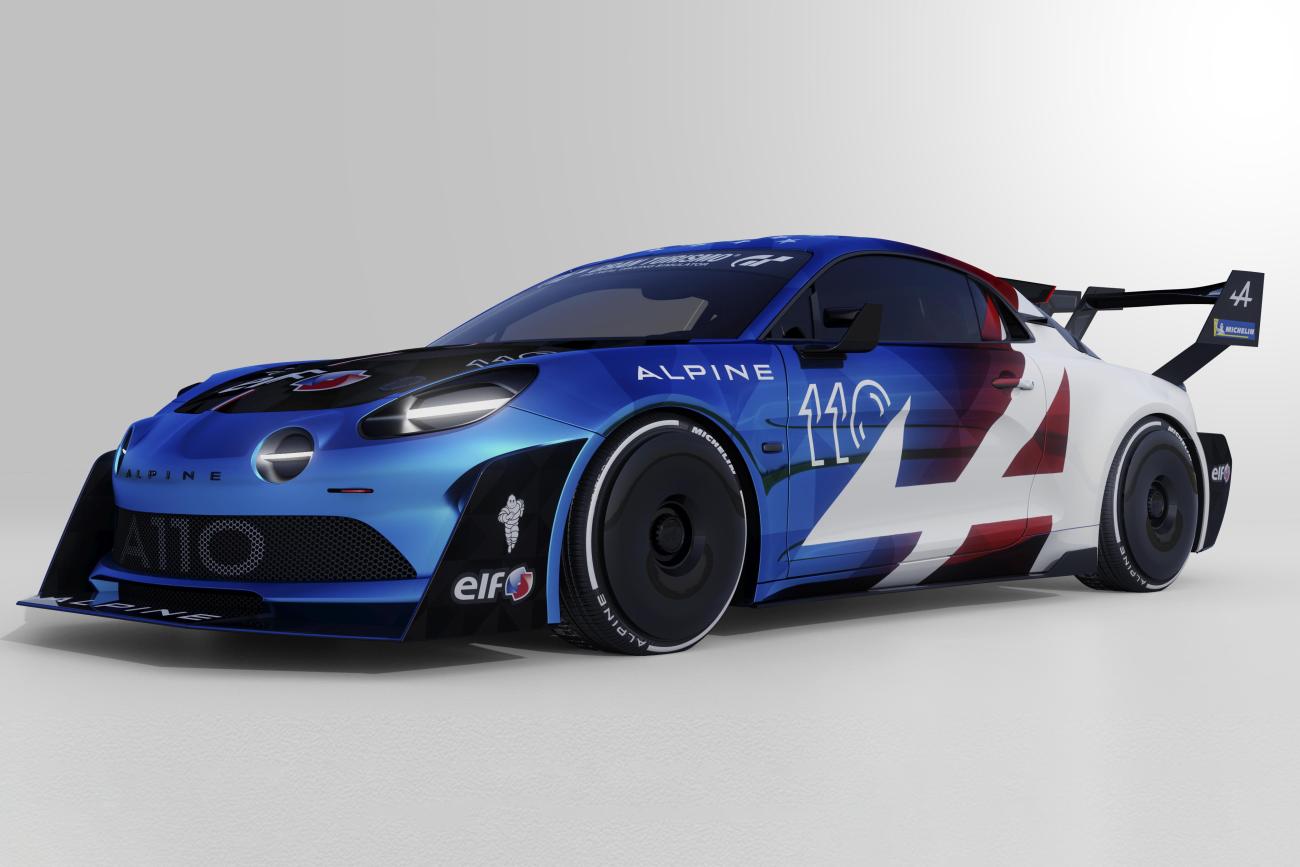 Alpine A110 Pikes Peak (2023). Premières images 3D officielles