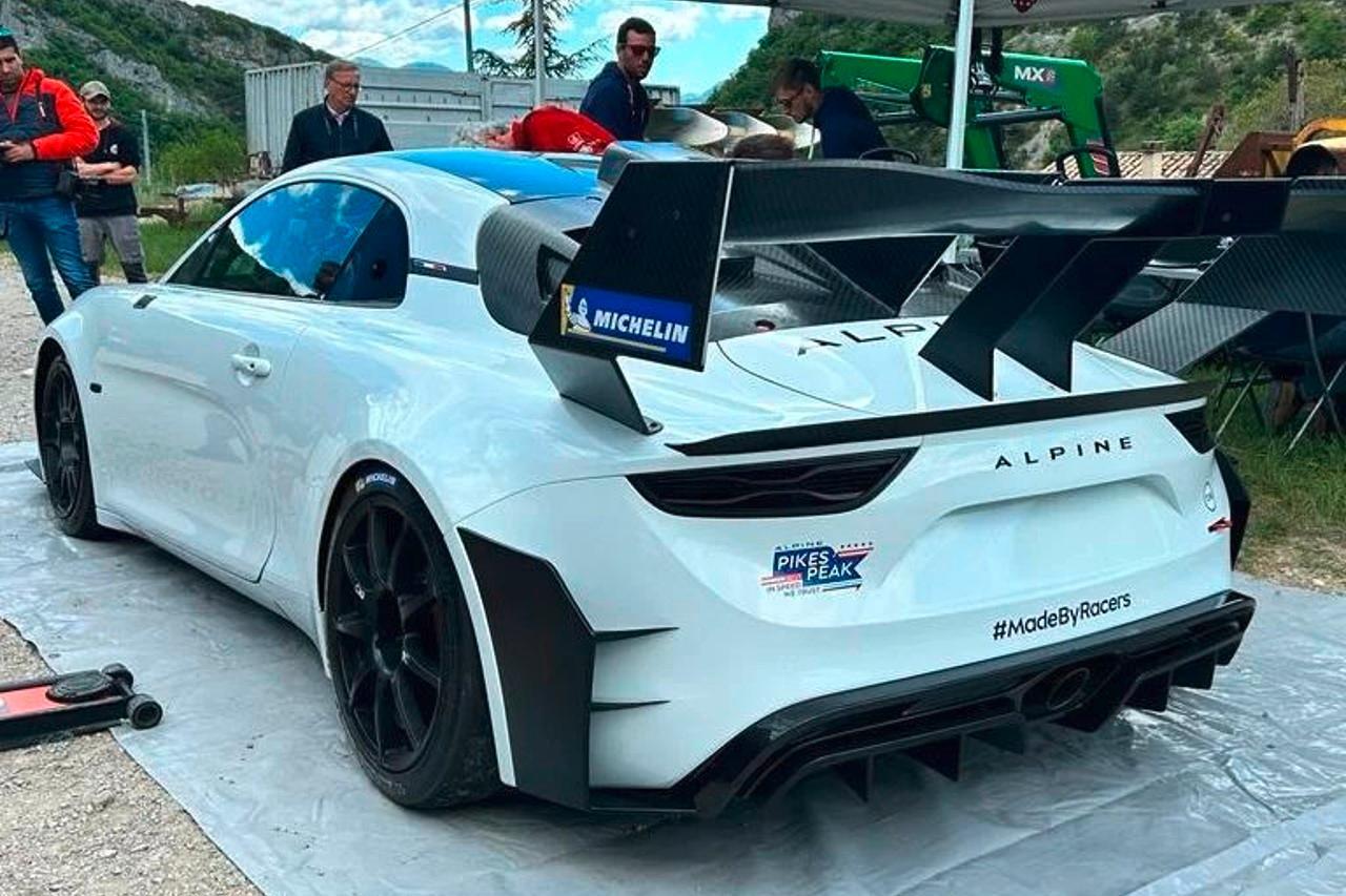 Diaporama et photos - Alpine A110 Pikes Peak (2023). Elle roule déjà, et vite ! | L'Argus