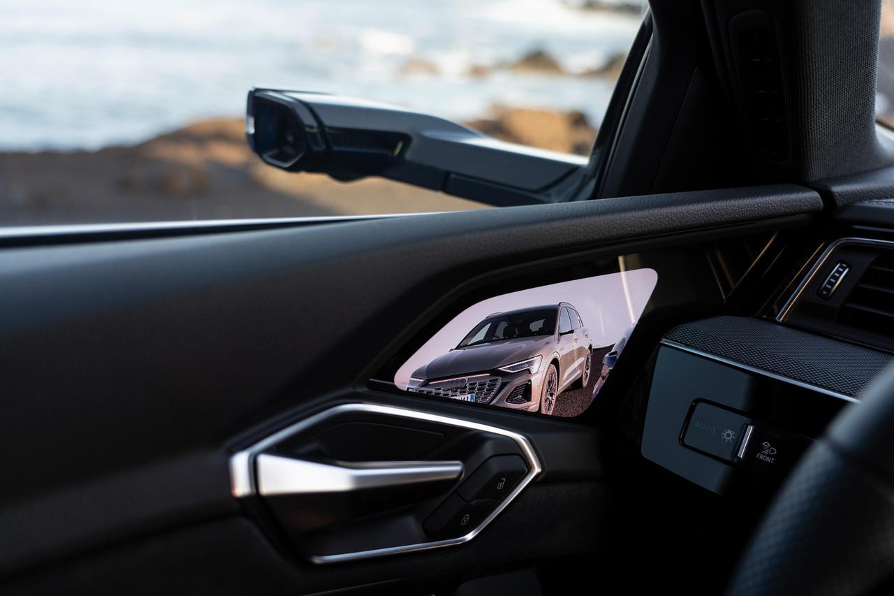 Photo 27 - audi q8 55 e-tron s-line rétroviseurs caméras options ...