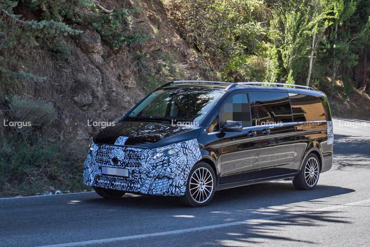 Photo 2 - Mercedes termine la mise au point du Classe V restylé ...