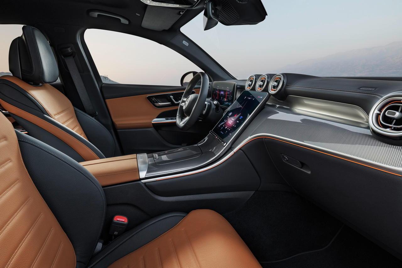 Photo 12 - mercedes glc coupé 2024 habitacle - Mercedes GLC Coupé (2023). Quoi de neuf sur cette ...