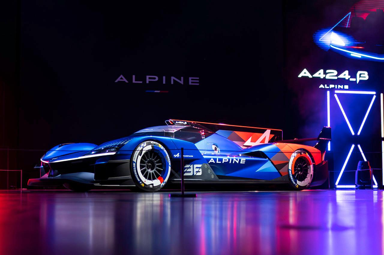 Diaporama et photos - Alpine A424. Premières photos de l'hypercar hybride des 24H du Mans 2024 ...