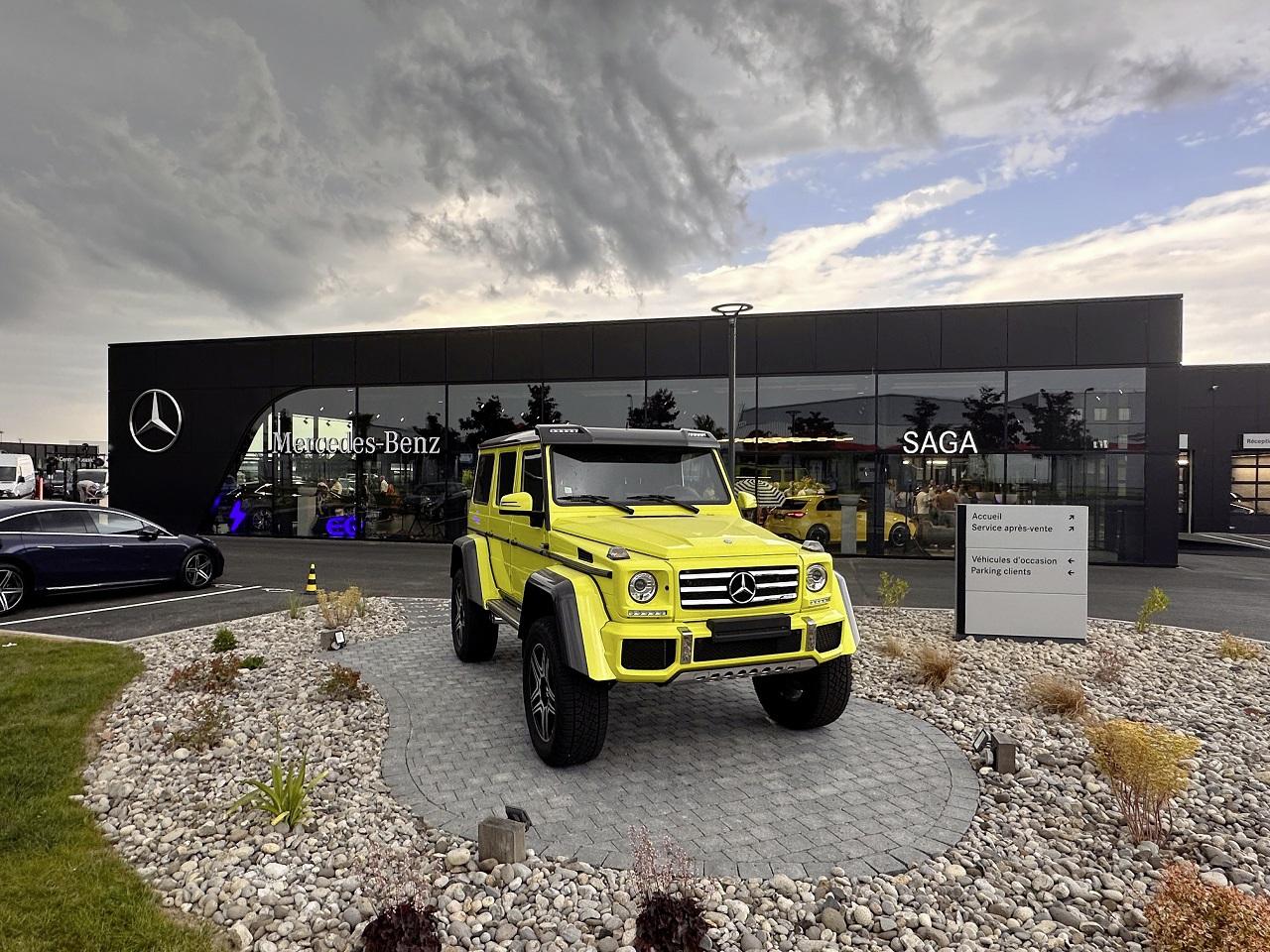 Le groupe RCM inaugure ses nouvelles concessions Saga Mercedes-Benz de Cholet et Béthune