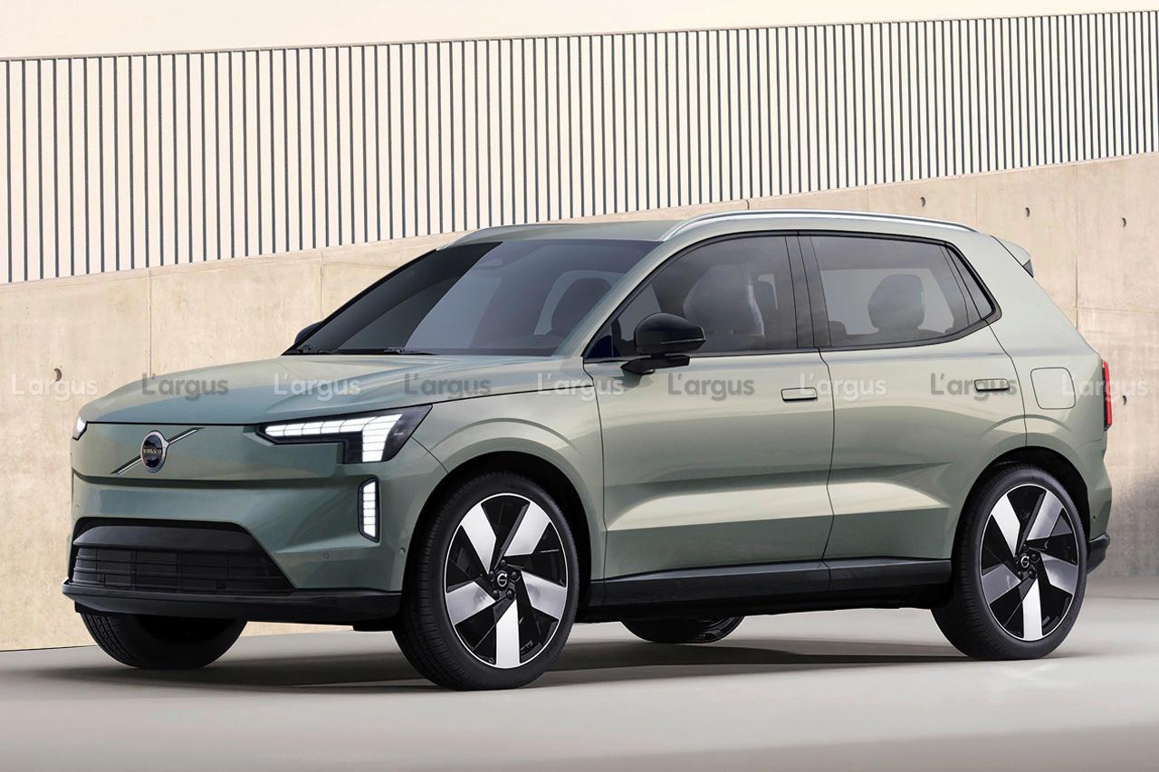 Photo - Attendu pour juin 2023, le petit SUV EX30 évoquera beaucoup l ...