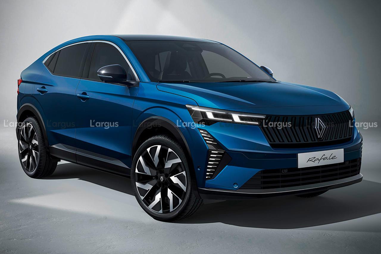 Photo 2 - Voici le look du Renault Rafale tel qu'imaginé par notre ...