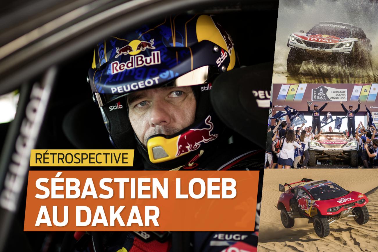 Sébastien Loeb. Retour sur son parcours au Dakar avant son arrivée chez Dacia